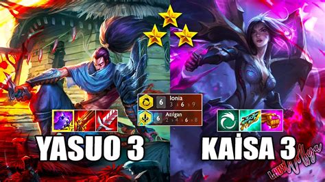 KAİSA VE YASUO DUOSU LADYWOLFYA TFT YouTube
