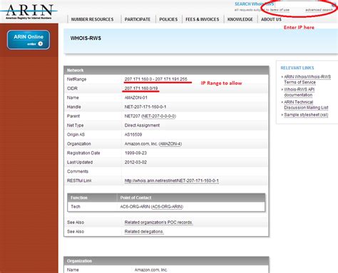 Determining Ip Address Ranges Needed For