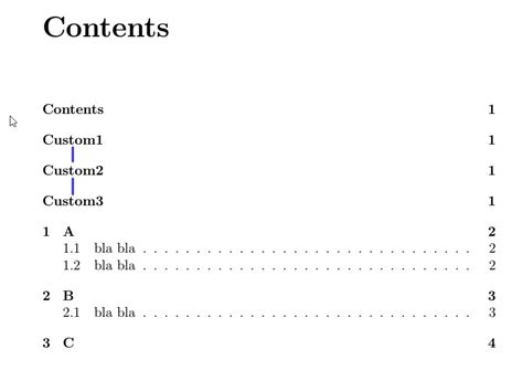 Change Chapter Style In Table Of Contents Latex Org