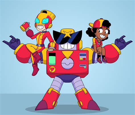 Superheroes [brawl Stars] By Lazuli177 On Deviantart