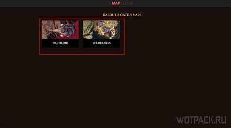 Baldurs Gate 3 World Map Interactive All Symbols