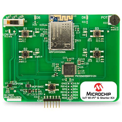 Iot Wi Fi G Aws Iot Starter Kit Microchip Digikey