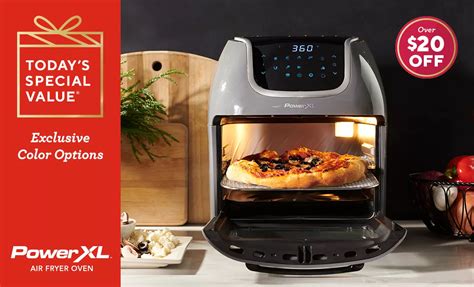 Qvc Powerxl 1700w 10 Qt Vortex Air Fryer Pro Oven W Presets
