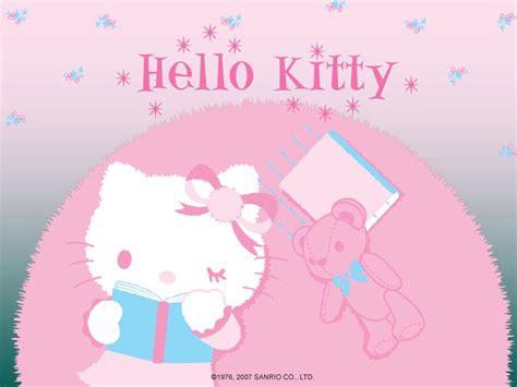 Hello Kitty Reading Enjoy Reading With Hello Kitty