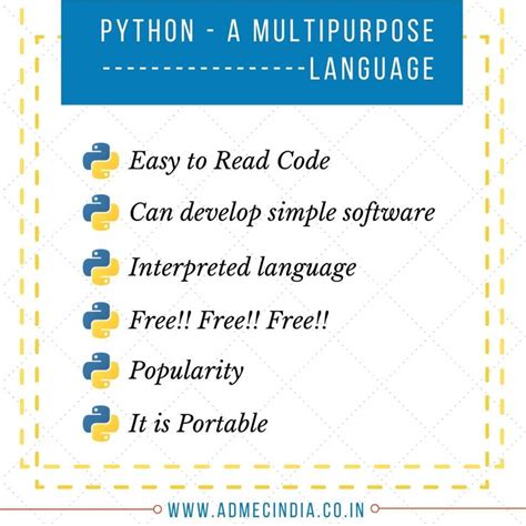 Python A Multipurpose Language