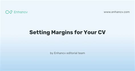CV Margins Standard Custom Alignment Considerations