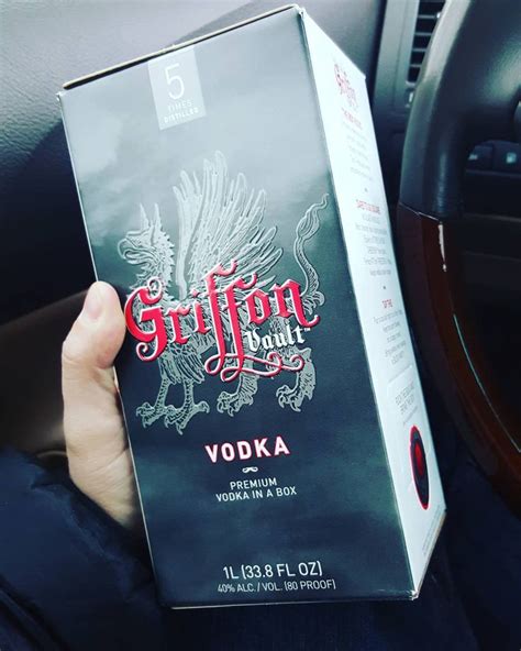 Nicholas Putz On Instagram “awesome Vodka Griffonvault” Vodka