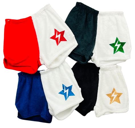 Camp Pajama Shorts Made With Love And Kisses