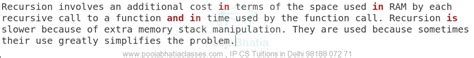 13 Why Are Recursive Functions Considered Slower Than Their Iterative Counterparts Pooja