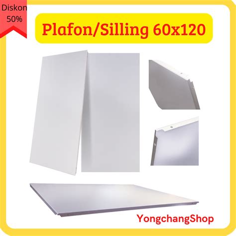Jual Ceiling Aluminium Plafon Aluminium 60 X 120cm Langit Langit
