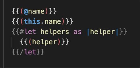 Support Helper Invocation Issue 9 Lifeart Vsc Ember Syntax GitHub