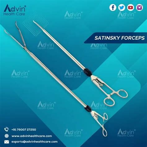 Laparoscopic Satinsky Forcep At Rs 2000 Laparoscopic Instruments In