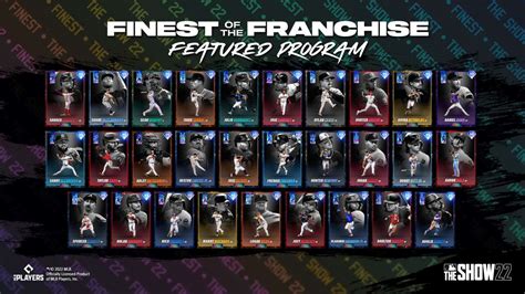 Mlb The Show 22 Best Finest Of The Franchise Cards Gamespot