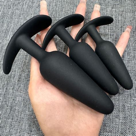 3 Piece Silicone Anal Training Starter Kits Beginner Anal Trainer Butt Plug Set Ebay
