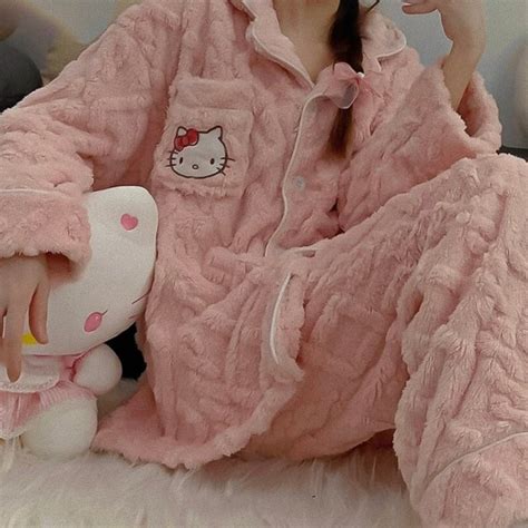 Hello Kittys Pajamas Etsy