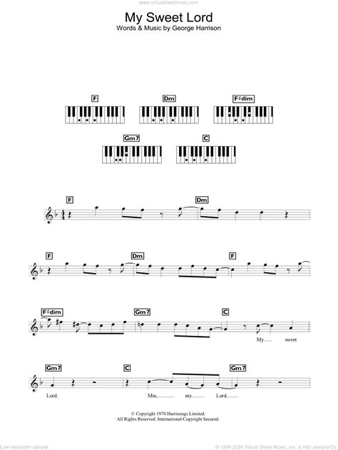 Give Me Love George Harrison Chords Sheet And Chords Collection