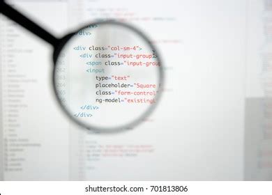 Real Java Code Developing Screen Programing Stock Photo Shutterstock