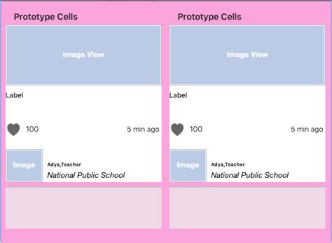 Ios Dynamic Table View Cell And Content Size Conflicting And Pintrest