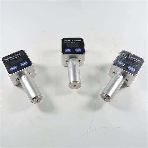 Digital Shore Durometer Hardness Unit Meter Scale Gauge Rubber Support