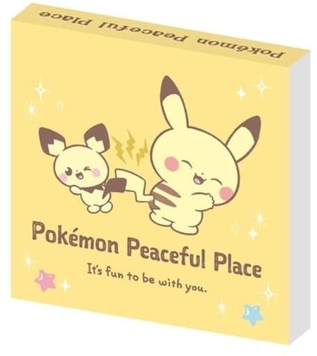 駿河屋 B ポケピース スクエアメモ 「ポケットモンスター」（ノート・メモ帳）