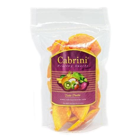 Jual Cabrini Healthy Snacks Tutti Frutti Papaya Gram Keripik Pepaya Kota Tangerang