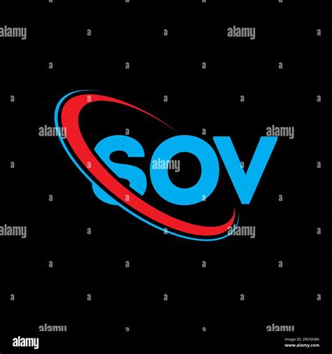 Sov Logo Sov Letter Sov Letter Logo Design Initials Sov Logo Linked