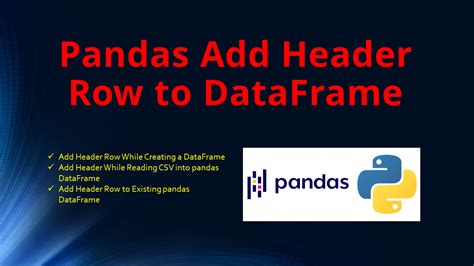 Pandas Add Header Row To Dataframe Spark By Examples