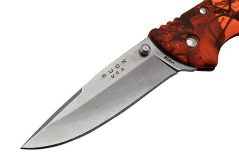 Buck Bantam Bhw Mossy Oak Blaze Orange Camo 0286cms9 Navalha