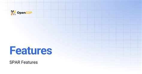 Features Openg2p Docs