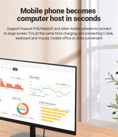 In Usb C In Port Computer Tv Pc Usbc Adapter Phone Type C Laptop Docking Station Type