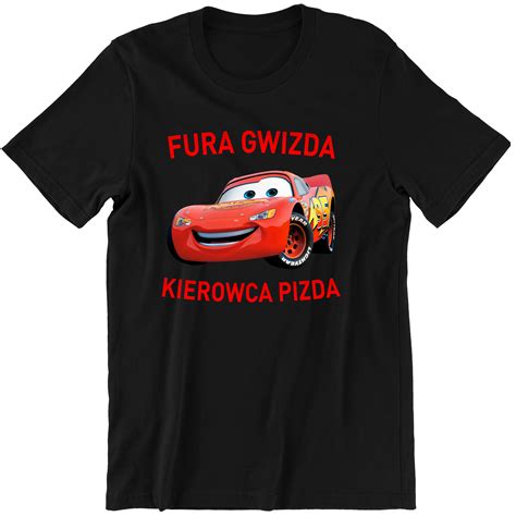 FURA GWIZDA KIEROWCA PIZDA zabawna śmieszna KOSZULKA na PREZENT
