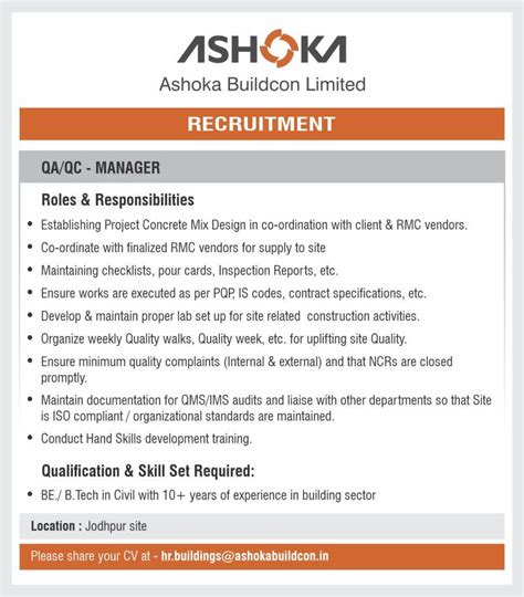 Amit Tiwari On Linkedin Manager Career Jodhpur Ashokabuildcon