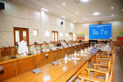 နေပြည်တော်ကောင်စီဝင် ဗိုလ်မှူးကြီးရဲမိုး နိုင်ငံ့စီးပွားမြှင့်တင်ရေးရန