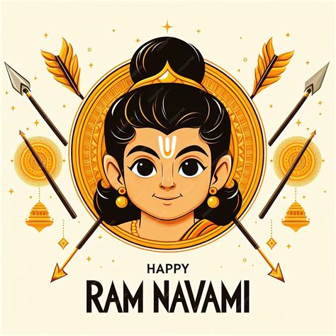 Premium Photo Happy Ram Navami Jai Shree Ram