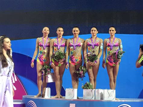 Israeli Rhythmic Gymnastics Team Wins Gold At European Championships