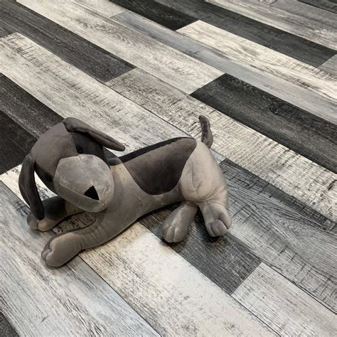 Buy Metallic Silver And Grey Wood Effect Cushioned Vinyl Flooring Sheet Lino For Kitchens And