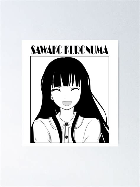 Sawako Kuronuma Poster By Cutemakerotart Redbubble