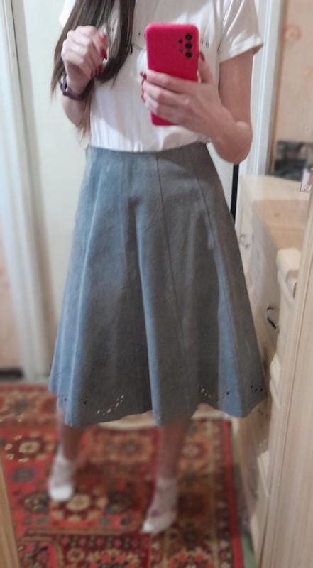 Спідниця з натуральної замші — ціна 450 грн у каталозі Міді спідниці Купити жіночі речі за