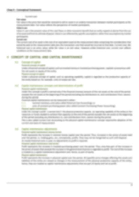 SOLUTION Chap 9 Conceptual Framework Studypool