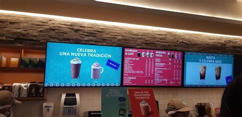 Carta De Cafetería Starbucks Plaza Norte Independencia Plaza Norte