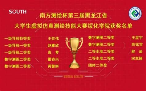 我院多名学子荣获“南方测绘杯”第三届黑龙江省大学生虚拟仿真测绘技能大赛奖项 农业与水利工程学院