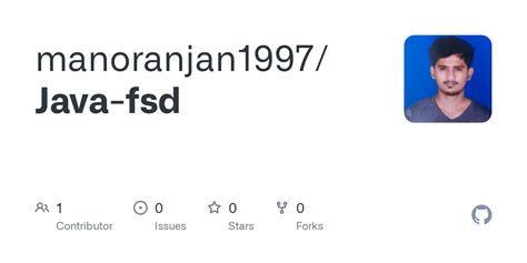 Github Manoranjan1997java Fsd