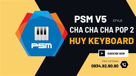 Cha Cha Cha Pop 2 Psm V5 Huy Keyboard Youtube