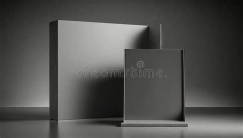 Minimalist D Podium Product Stage In A Frontal View To Make Your Products Stand Up AI
