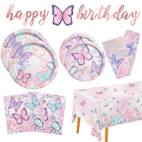 Butterfly Girls Birthday Party Supplies Yacca Pro