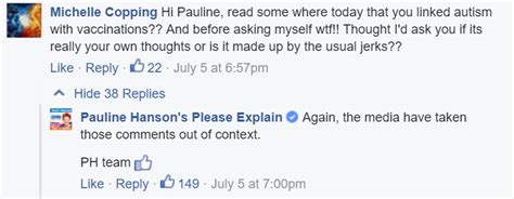 Pauline Hansons One Nation Has Most Of Her Policy On Medical Cannabis