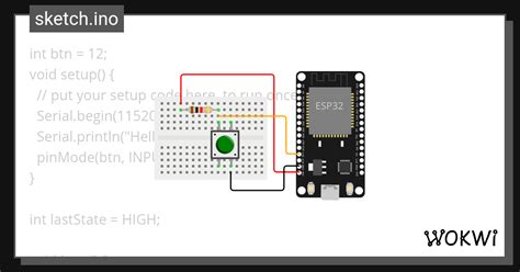 Btnpull Up Wokwi Esp32 Stm32 Arduino Simulator