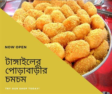 Famous Foodz 🔥 টাঙ্গাইলের Tangail বিখ্যাত পোড়াবাড়ীর চমচম 🔥 🥧 প্রতি