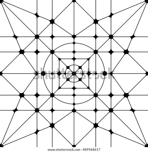 Vector Seamless Pattern Abstract Geometric Texture Stock Vector