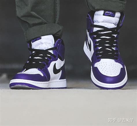 Aj1 白紫脚趾 紫葡萄 篮球鞋，潮咖的标配，帅到爆炸！ 知乎